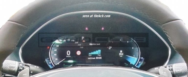 Genesis GV80 Digital Cluster Leaked - Korean Car Blog