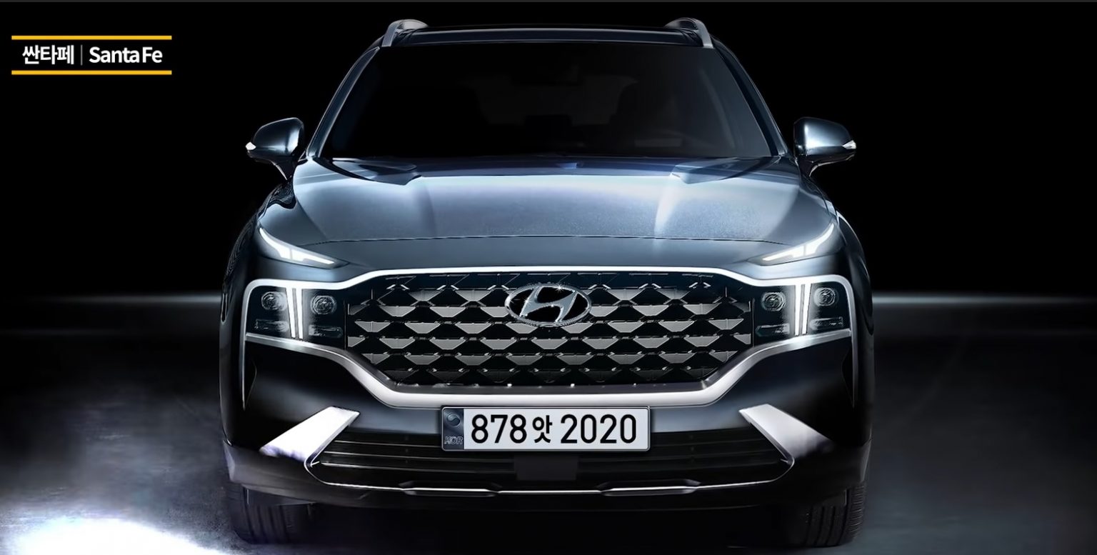 Hyundai Santa Fe Rendering Based on Official Teaser - Korean Car Blog