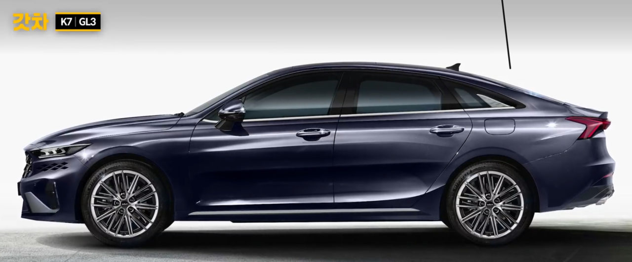 2021 Kia K7 GL3 Rendering - Korean Car Blog