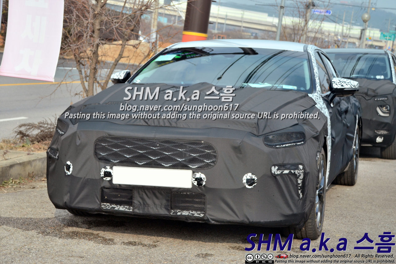 2021 Kia K7 GL3 Caught in South Korea - Korean Car Blog