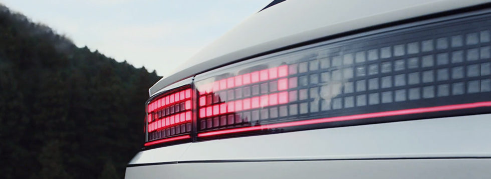 Hyundai IONIQ 5 Taillight Detail - Korean Car Blog