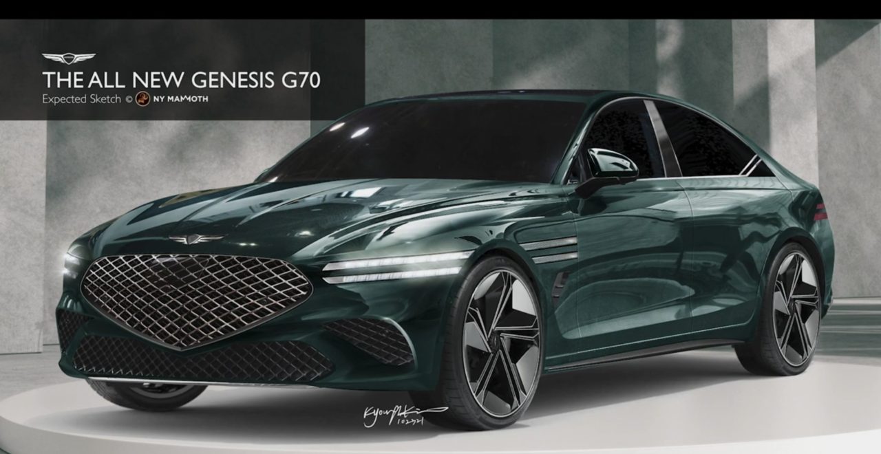 Next-gen Genesis G70 Imagined - Korean Car Blog