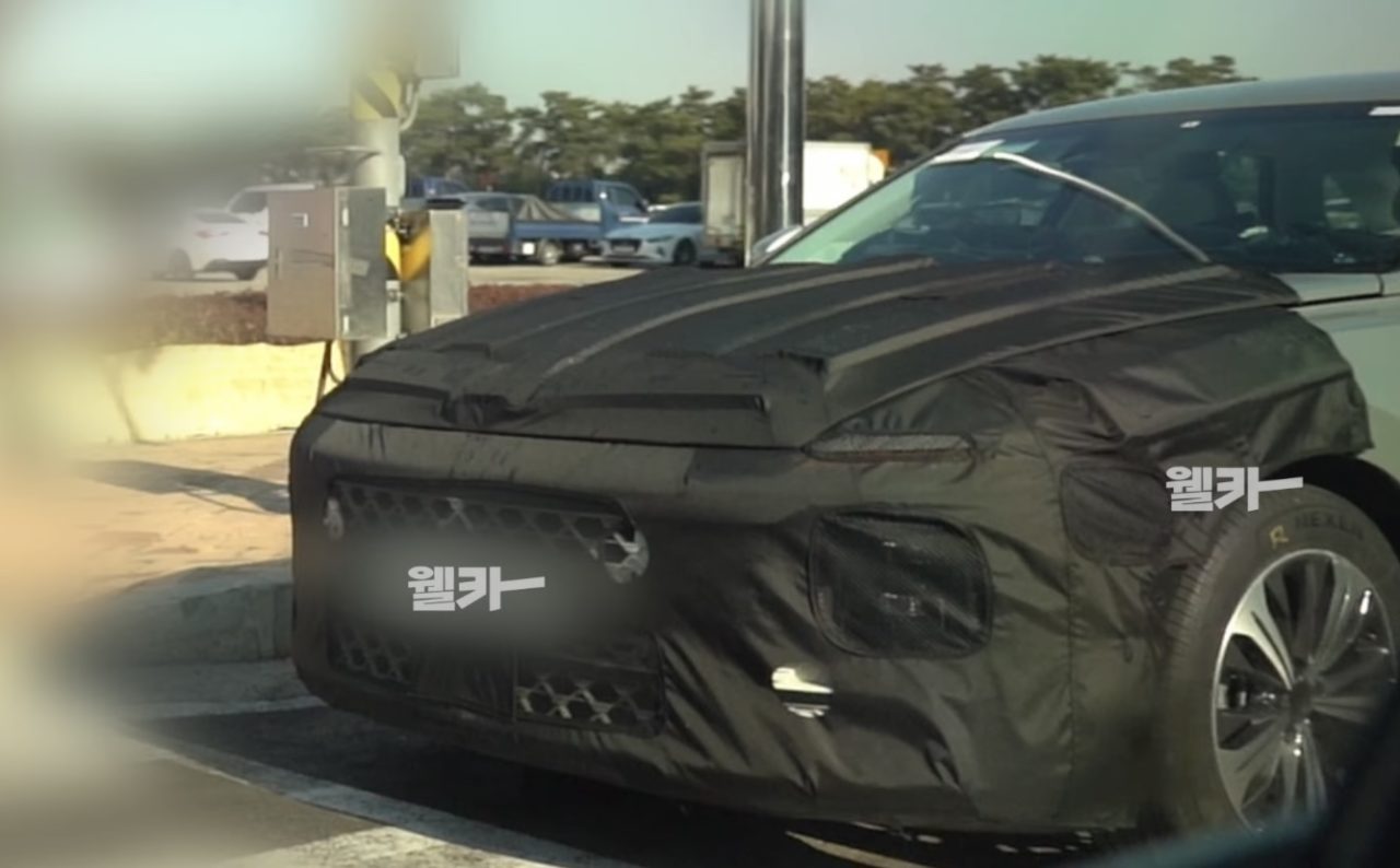 Hyundai Grandeur Spotted Again - Korean Car Blog