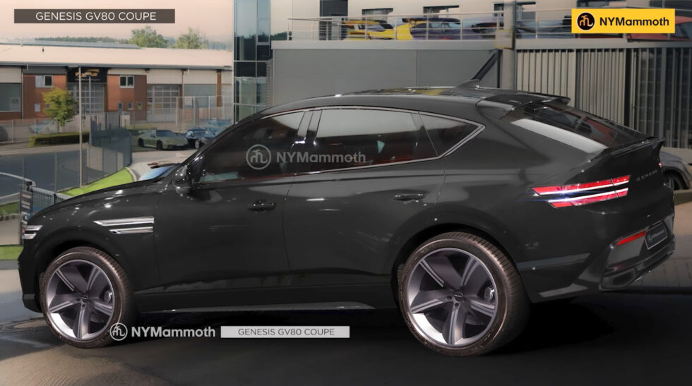 Genesis GV80 Coupe Rendering - Korean Car Blog
