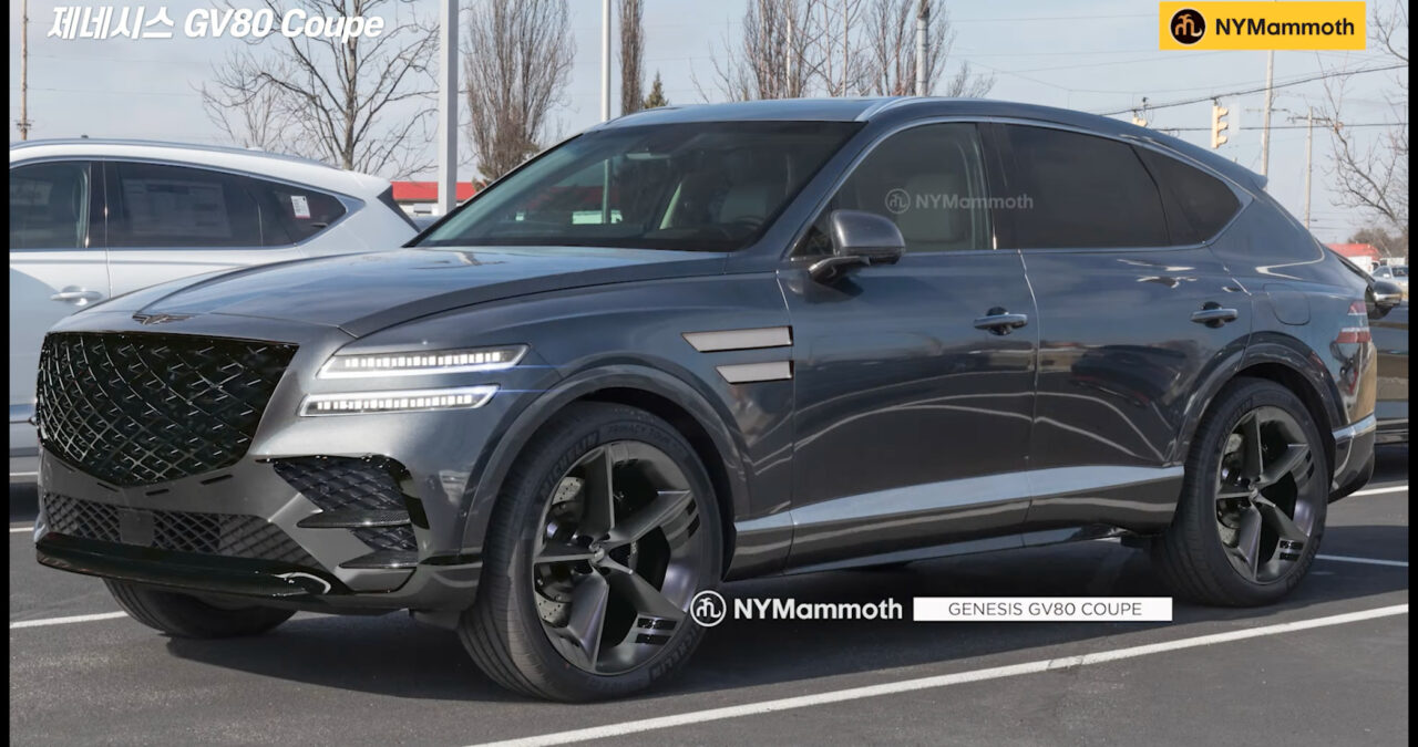 Genesis GV80 Coupe Rendering - Korean Car Blog