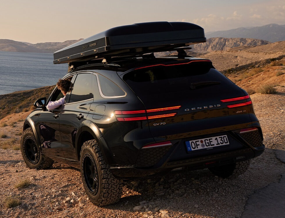 Genesis Shows Off-Road GV70 with New Camping Package - Korean Car Blog