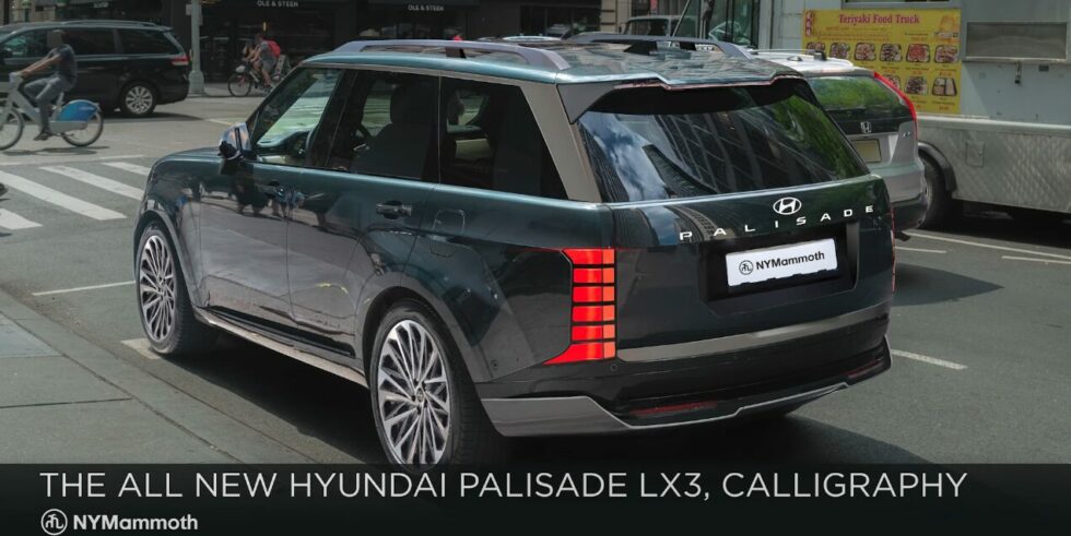 2026 Hyundai Palisade Rear Rendering - Korean Car Blog