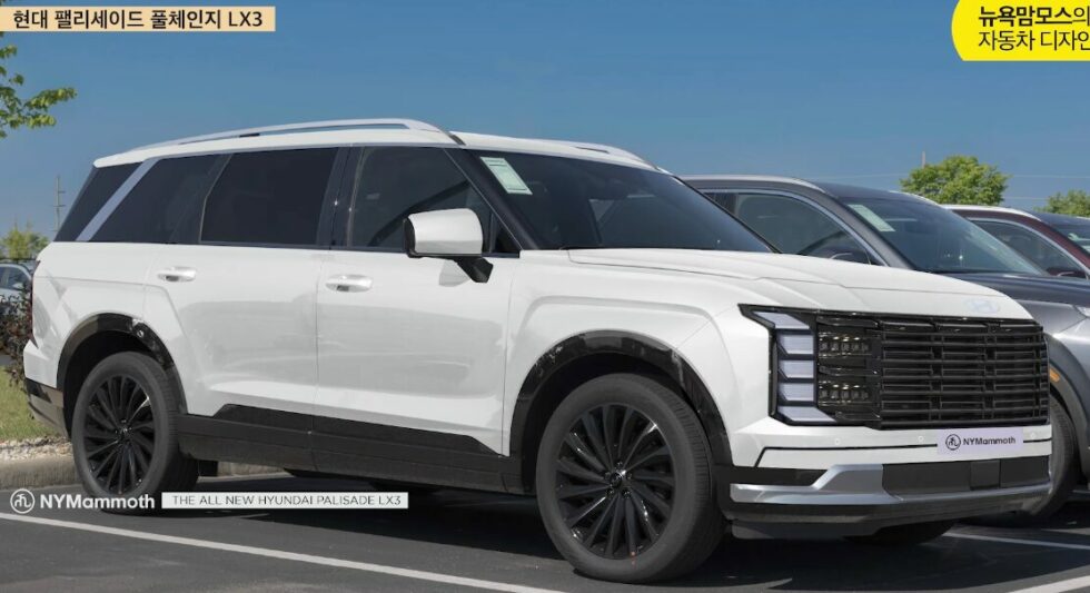 2026 Hyundai Palisade Rendering 3/4 - Korean Car Blog