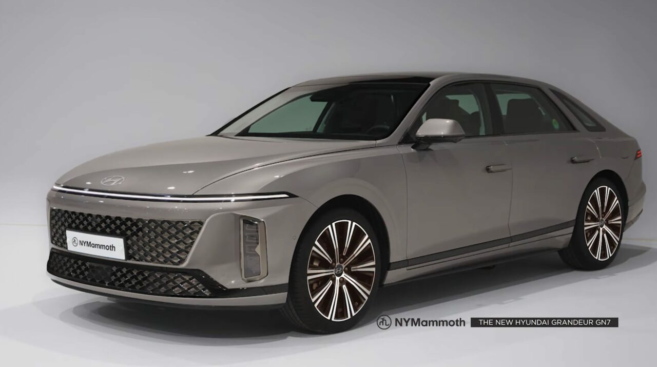 Hyundai Grandeur Facelift Rendering - Korean Car Blog