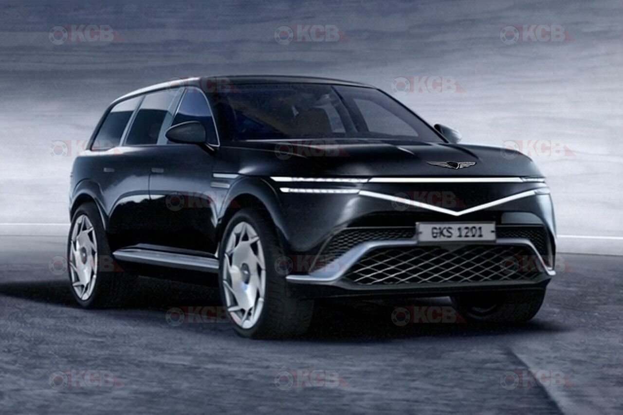 Genesis GV90 Rendering Based on First Spy Shots - Korean Car Blog