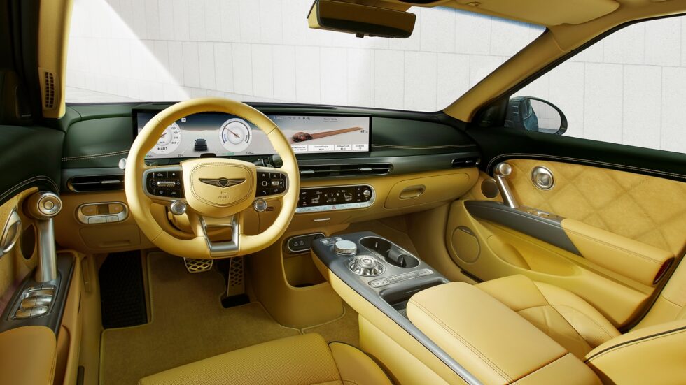 Genesis Launches Redesigned GV60 in Korea with Larger Battery, Virtual ...