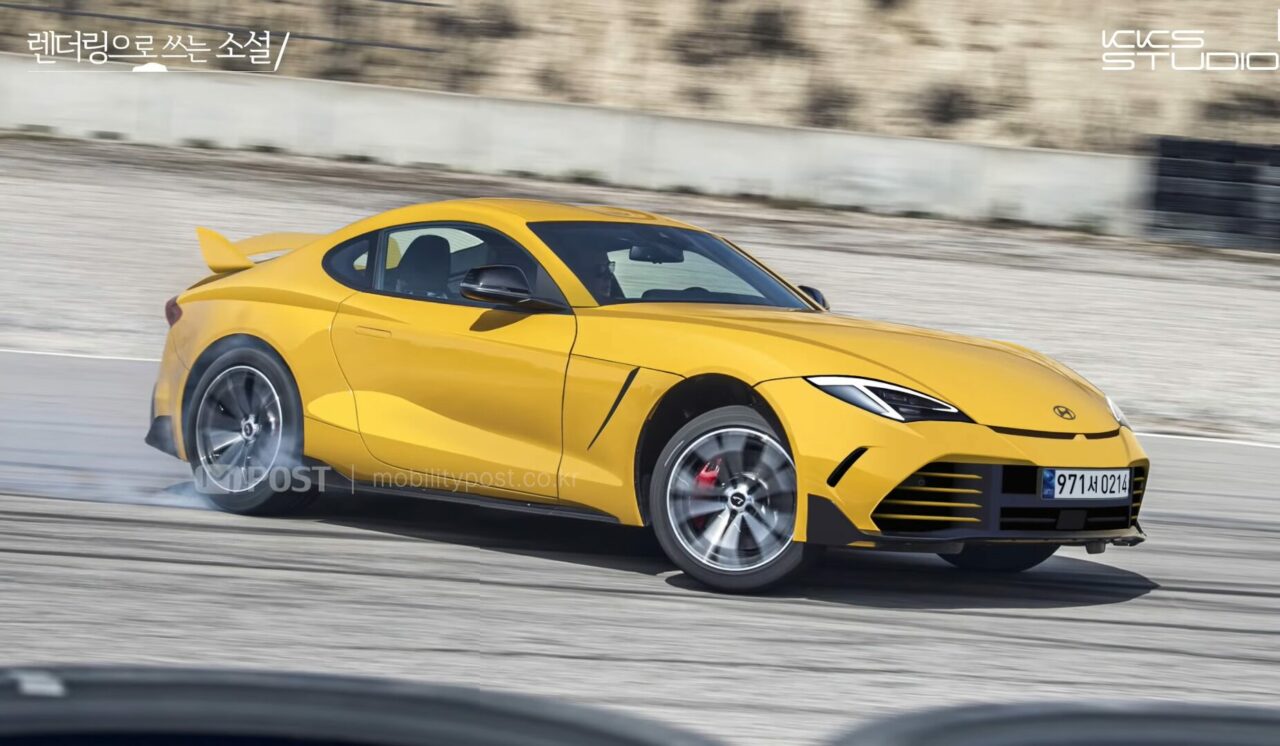 Hyundai Tiburon Resurrected: A Modern Rendering Based on the Toyota GR ...