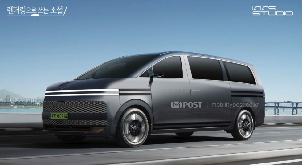Genesis GV100 MPV Render Imagines a Luxury Minivan with Neolun Design ...