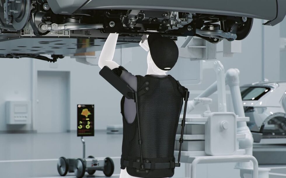 Hyundai Motor and Kia Introduce “X-ble Shoulder” Wearable Robot in ...
