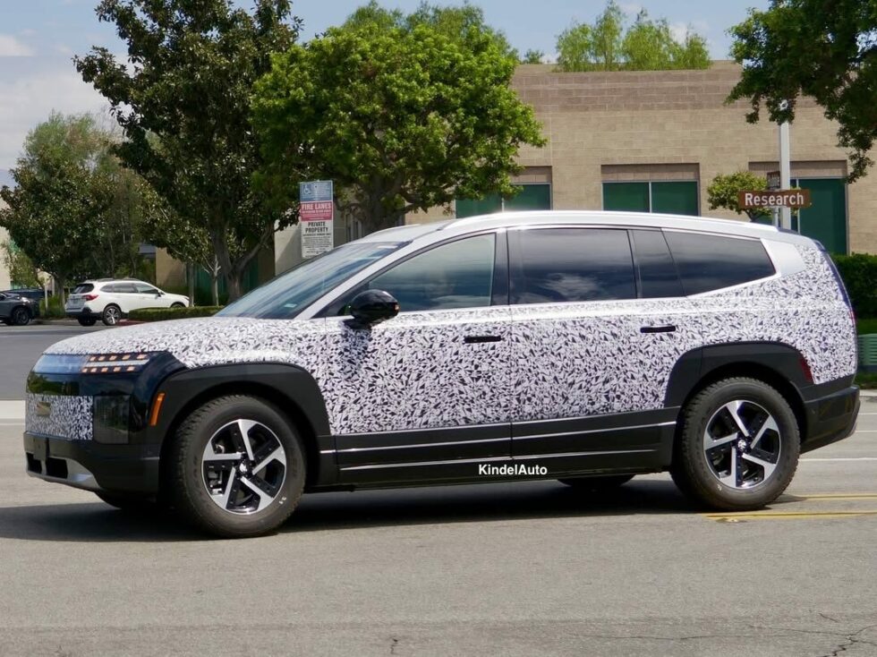 Hyundai IONIQ 9 XRT Test Mule Spotted in California - Korean Car Blog
